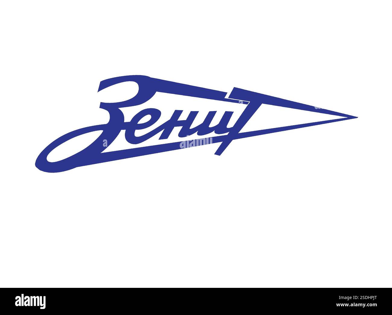 Turned to the right, Zenit logo 1992, Football, Historic logo from 1992 ...