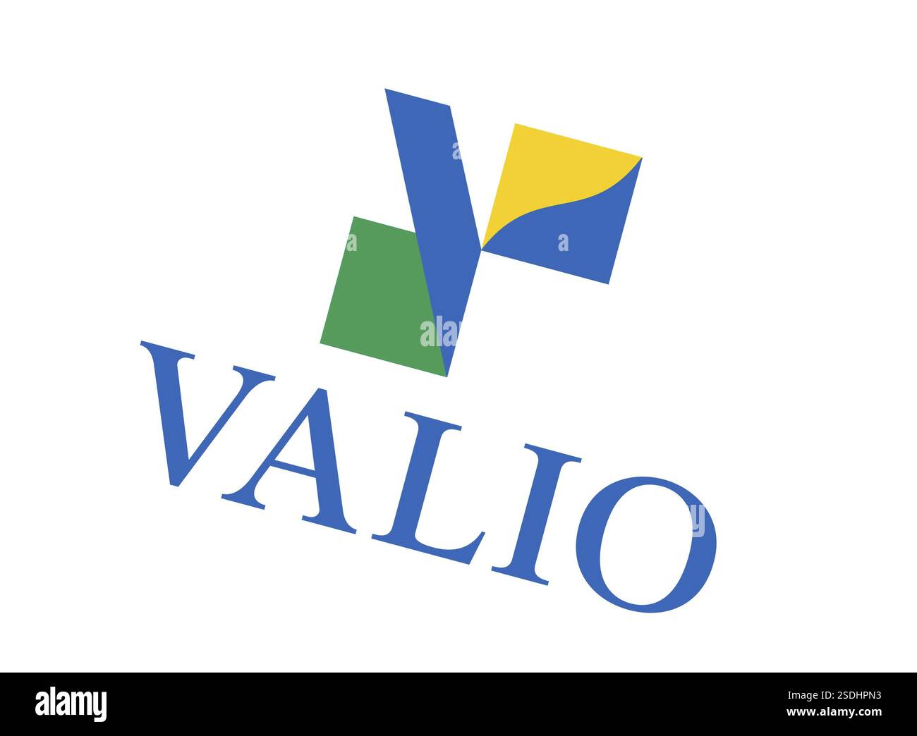 Turned to the right, Valio logo 1991, food, historical logo from 1991 ...