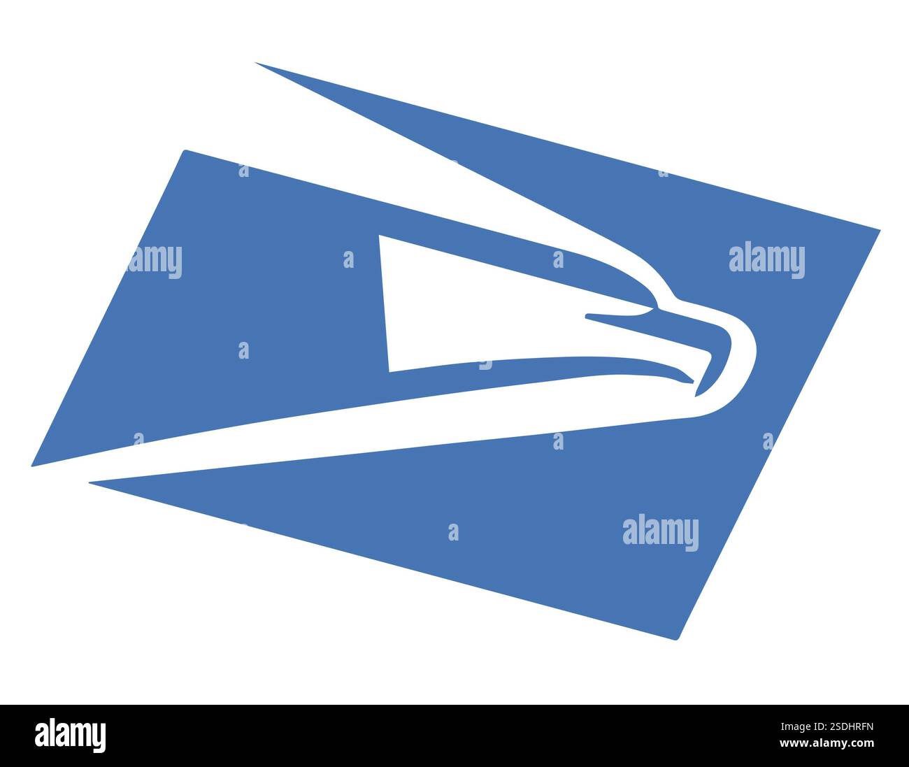 Rotated to right, USPS Logo, Logo Stock Photo - Alamy