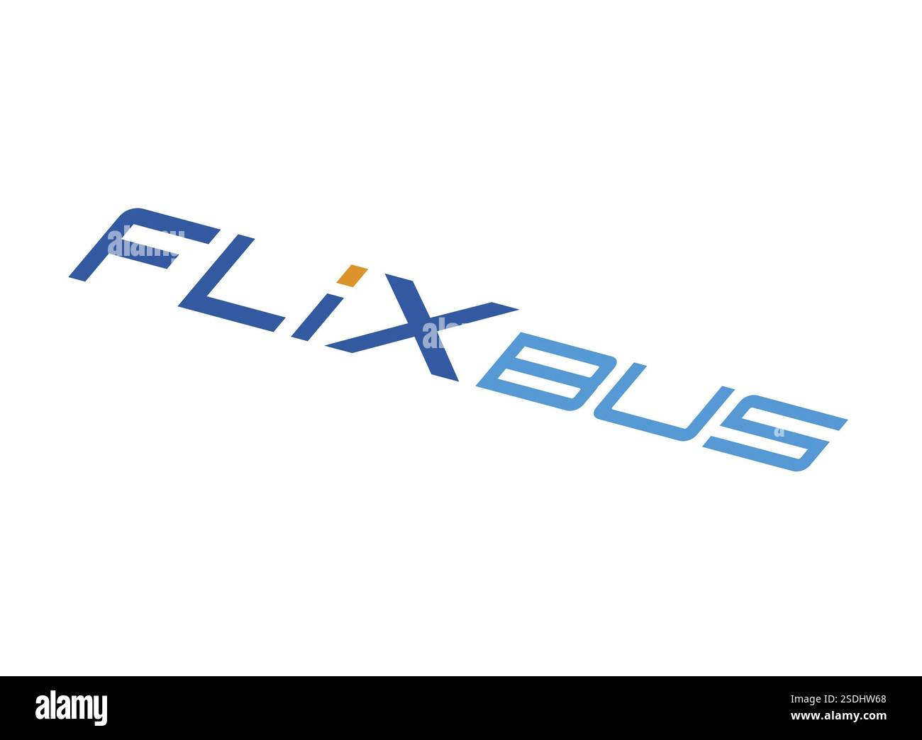 Rotated to right, FlixBus Logo 2011, Historic Logo from 2011 Stock ...