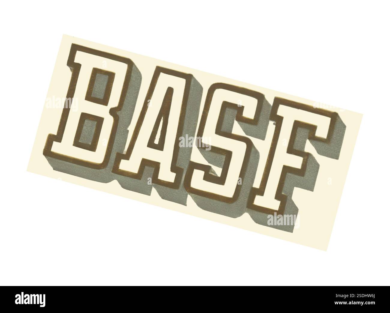 Rotated to right, BASF Logo 1953, Other companies, Old Logo from 1953 ...