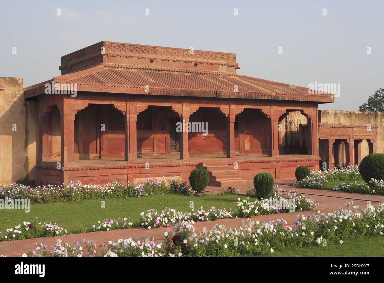 Diwan-e-Am in Fatehpur Sikri built during second half of 16th century, Agra, Uttar Pradesh ...