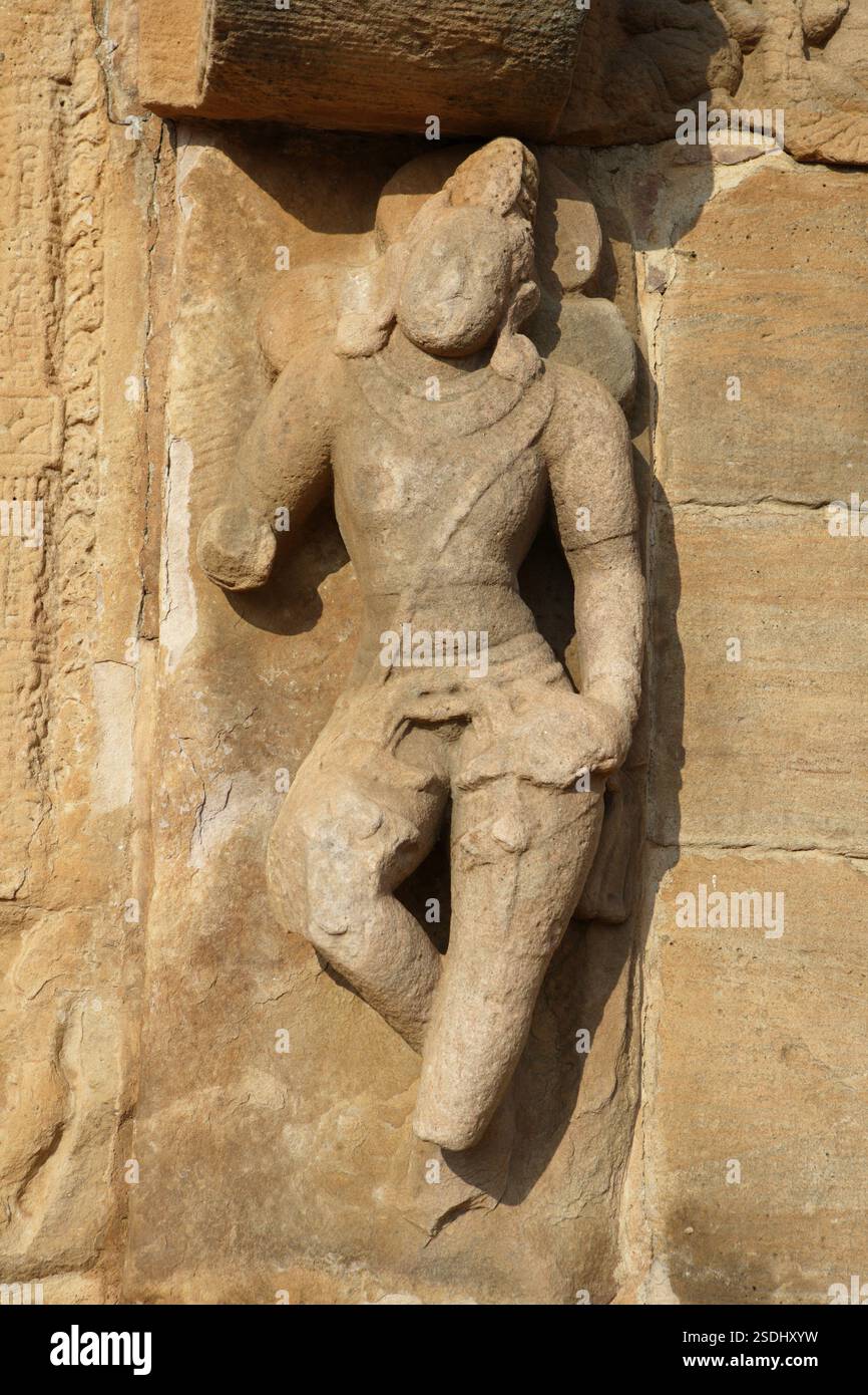 Statue of Dwarpal at Kadasiddeshvara Temple, Pattadakal, UNESCO World ...
