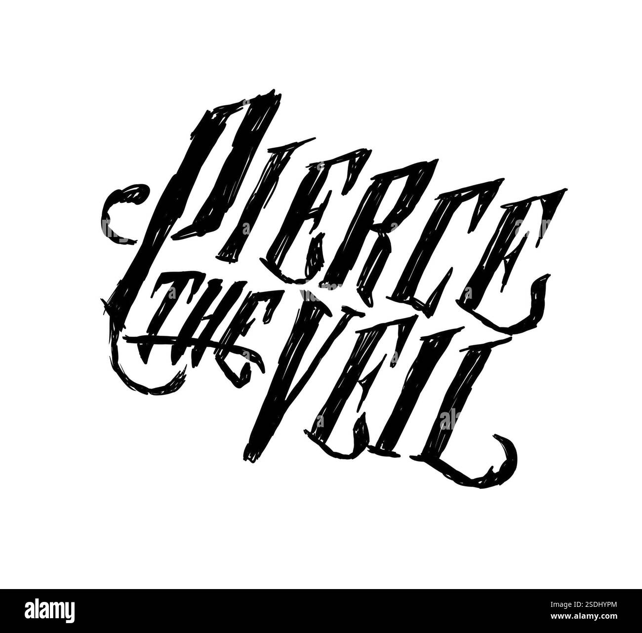Rotated to right, Pierce the Veil Logo, Music, Logo Stock Photo - Alamy