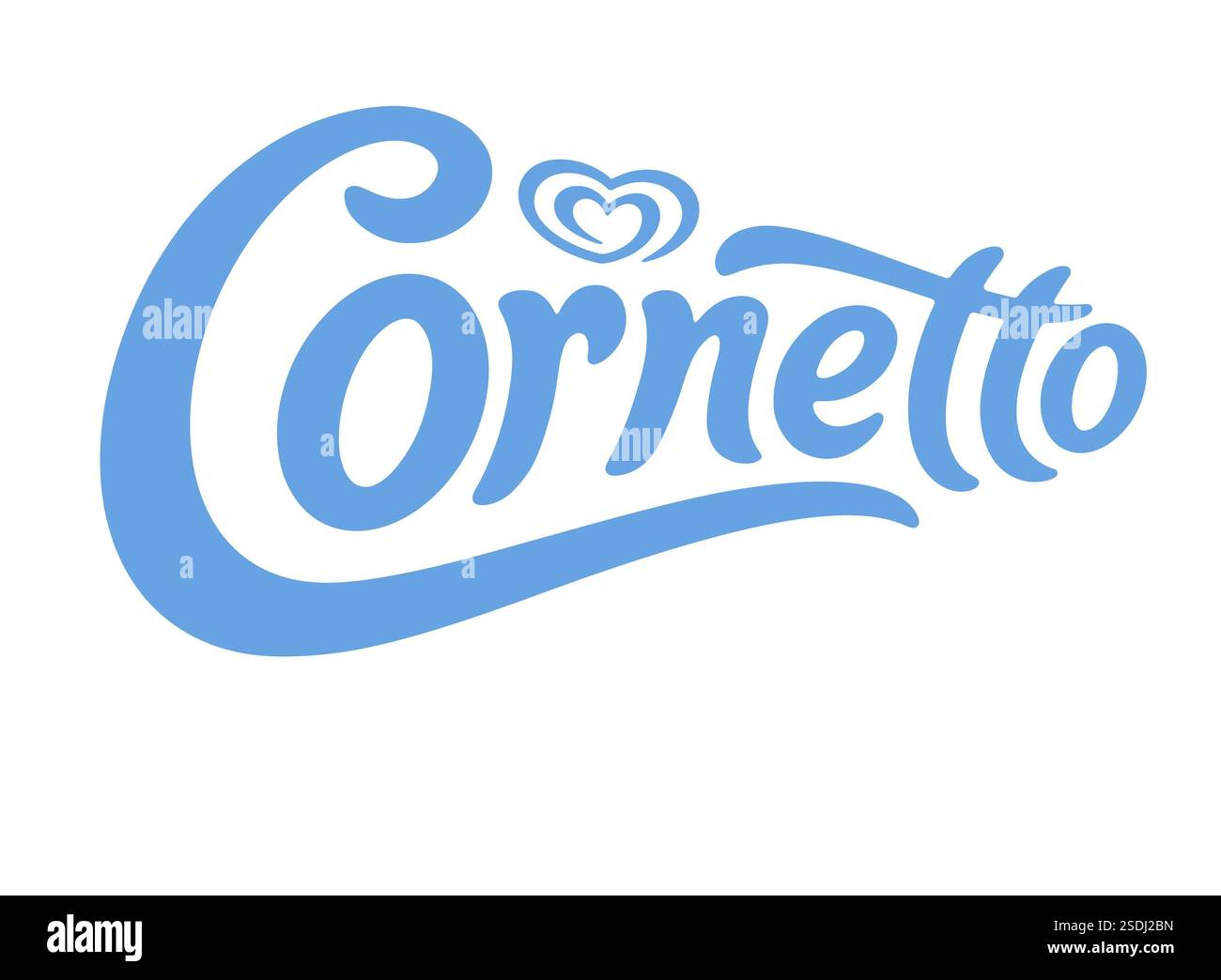 Cornetto logo hi-res stock photography and images - Alamy