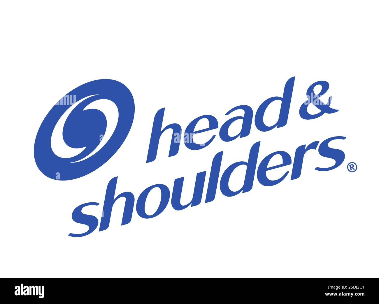 Turned to the left, Head Shoulders logo, Cosmetics, Logo Stock Photo ...