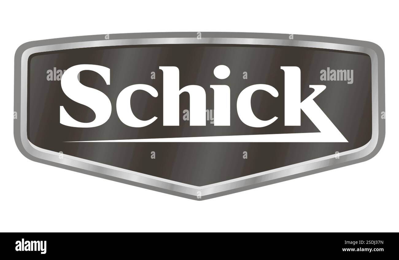 Schick Logo, Cosmetics, Logo Stock Photo - Alamy