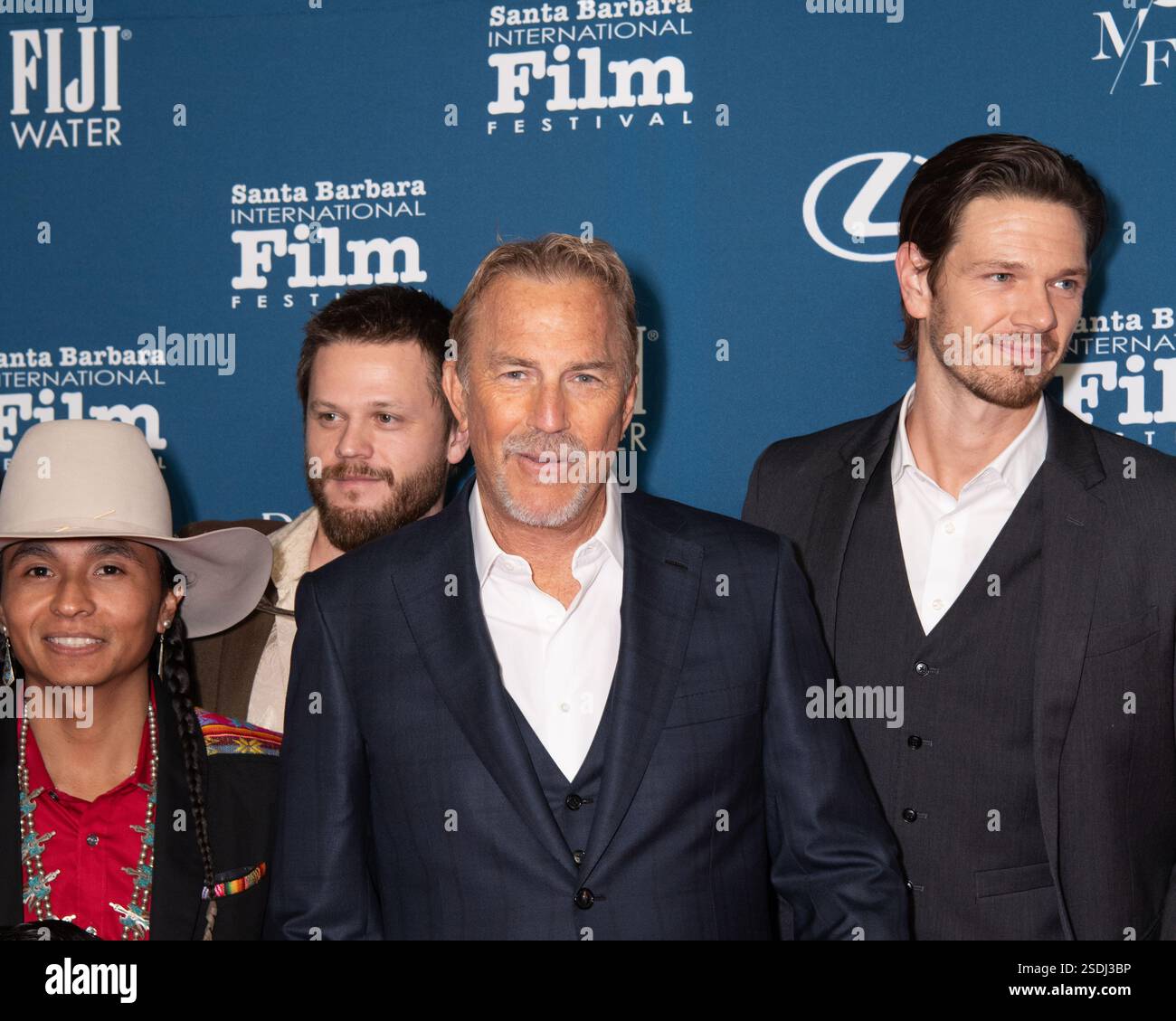 February 7, 2025, Santa Barbara, California, USA: KEVIN COSTNER attends ...
