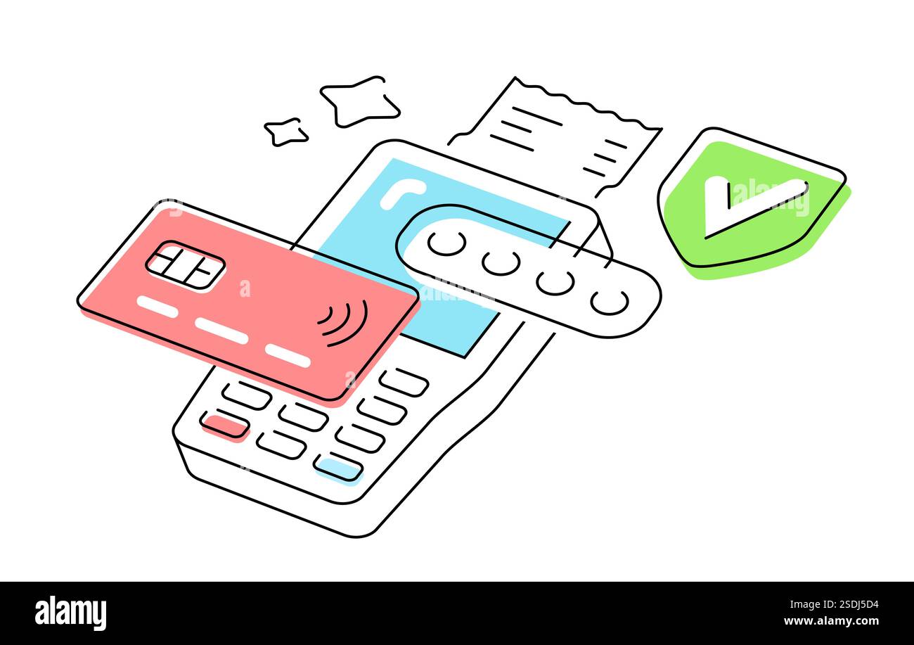 Making contactless payments with credit bank card using payment ...