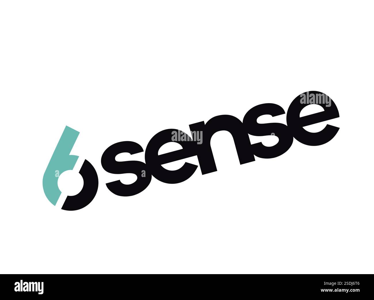Rotated to the left, 6sense logo, Other companies, Logo Stock Photo - Alamy