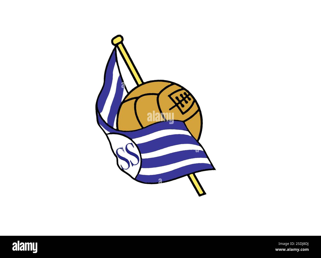 Rotated to right, Real Sociedad Logo 1931, Soccer, Historic Logo from ...