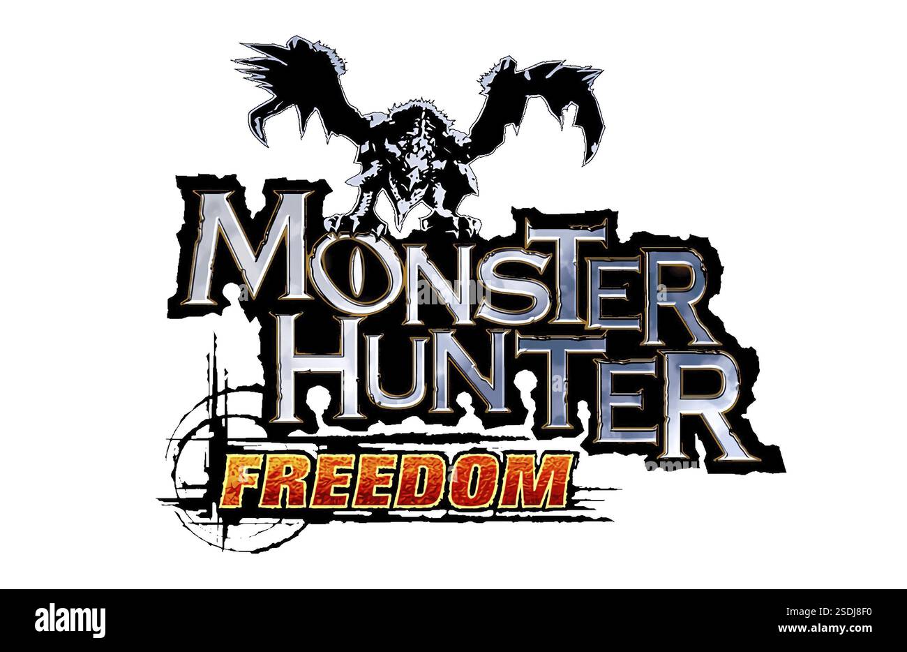 Monster Hunter Logo 2005, Games, Old Logo from 2005 Stock Photo - Alamy