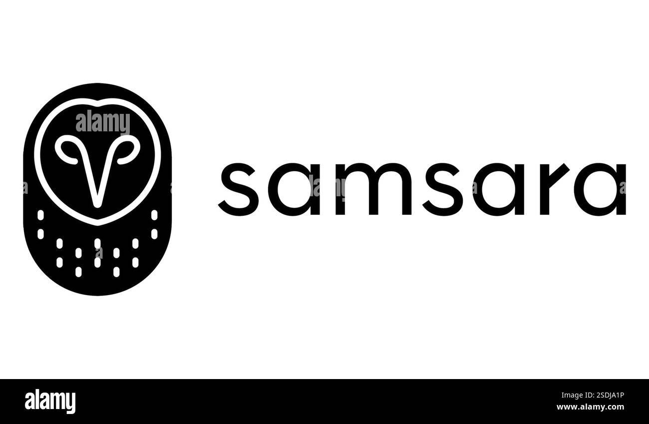 Samsara Logo, Internet, Logo Stock Photo - Alamy