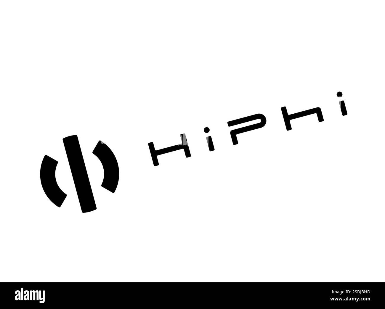 Turned to the left, HiPhi logo, car, logo Stock Photo - Alamy