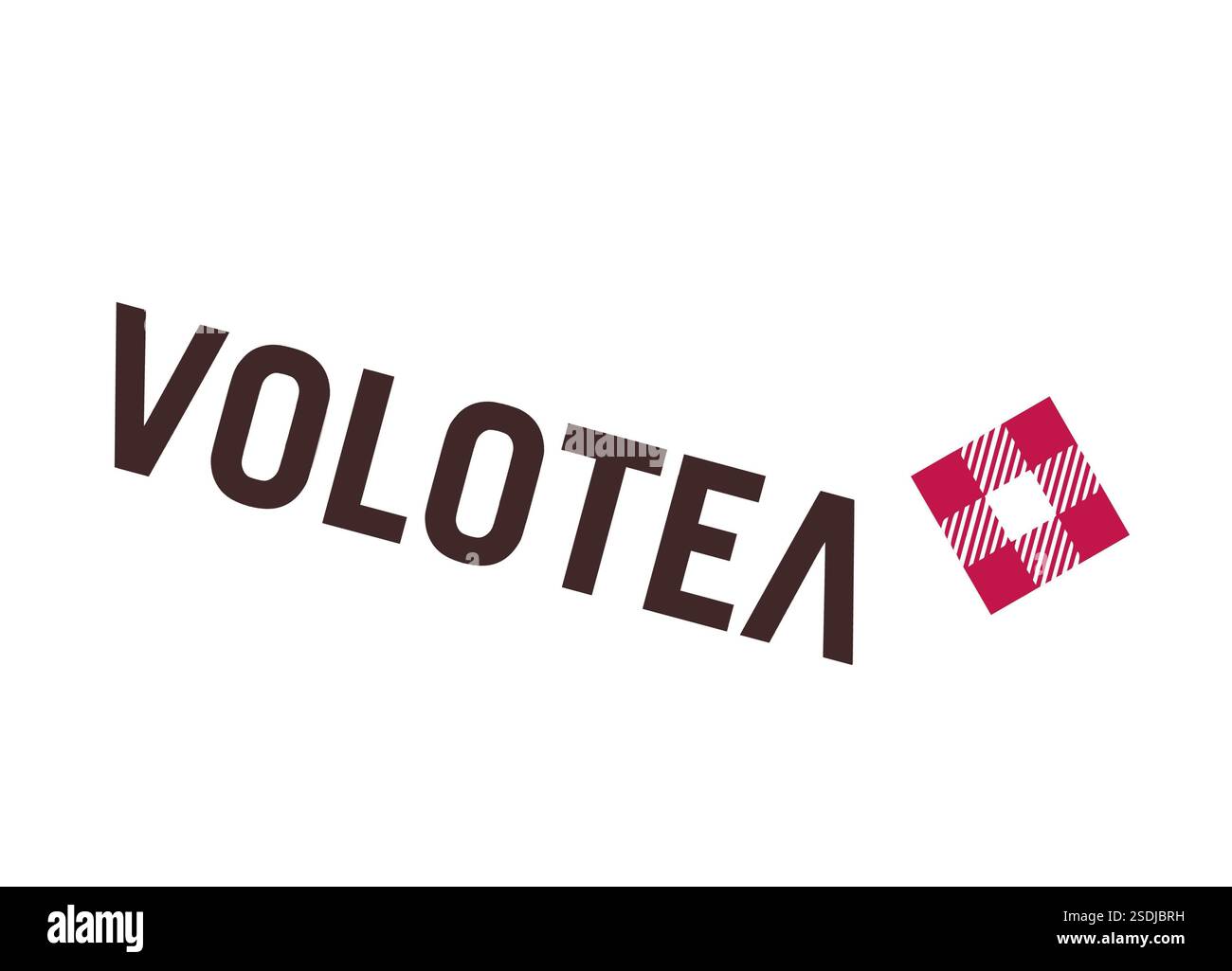 Turned to the right, Volotea logo, airline, logo Stock Photo - Alamy