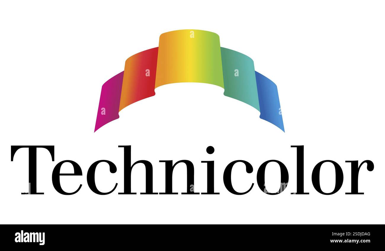Technicolor Logo 1990, Other companies, Historic Logo from 1990 Stock ...