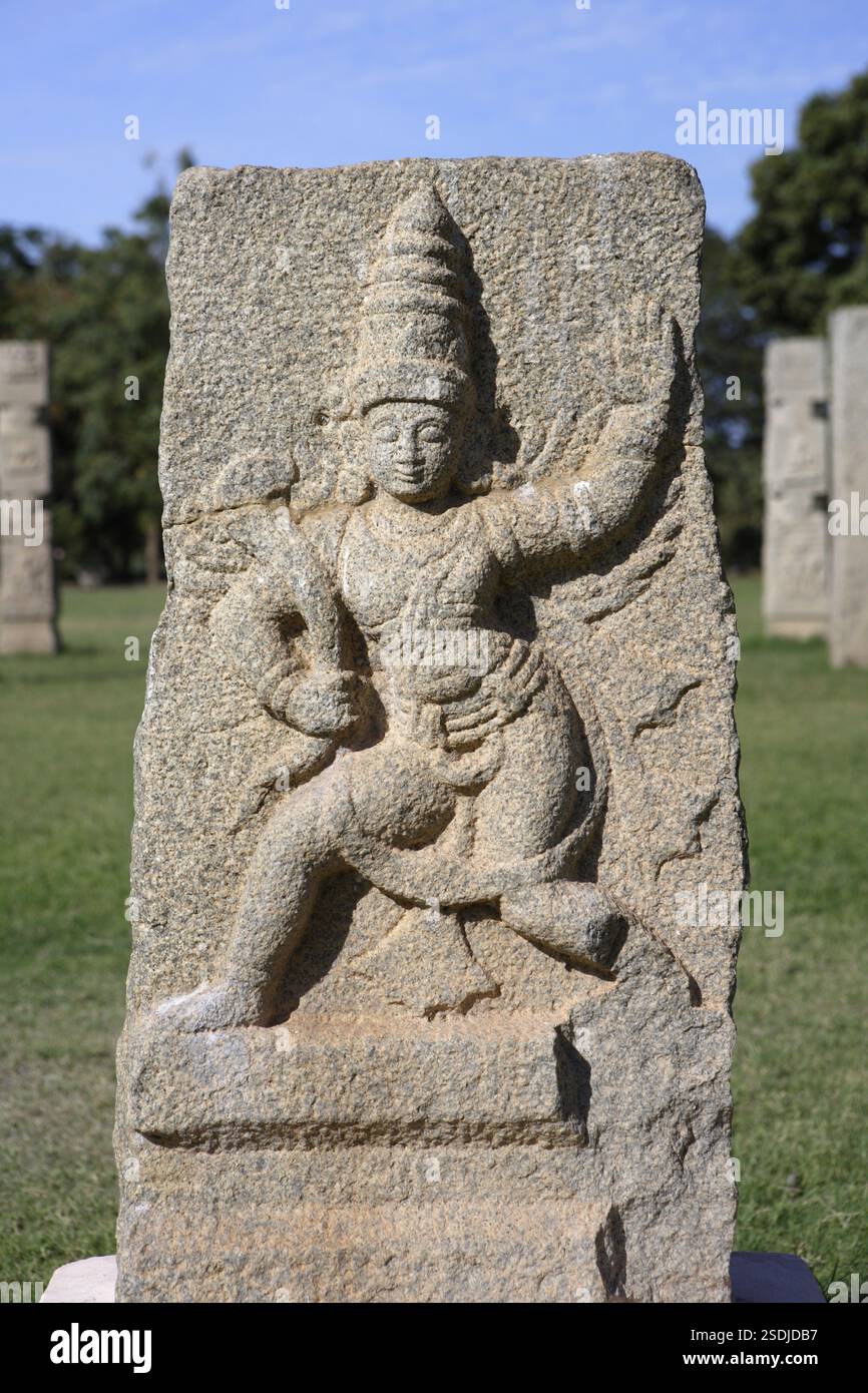Statue of Garudmurty, Hampi, Vijayanagar, UNESCO World Heritage, Deccan ...