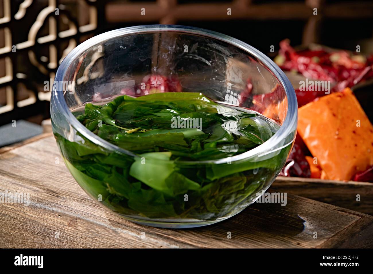 Delicious salt water kelp seedlings Stock Photo - Alamy