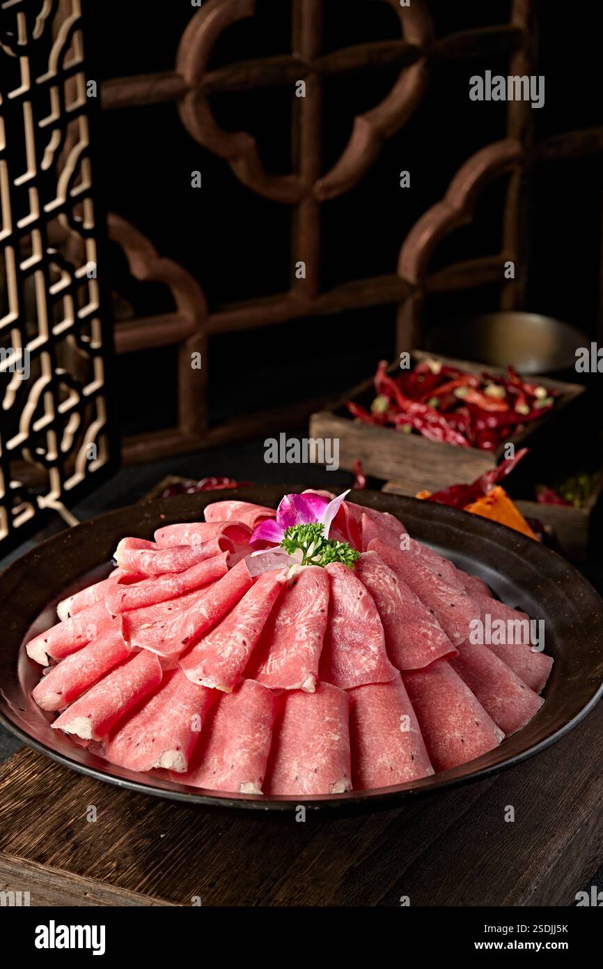 Beef tongue strips hi-res stock photography and images - Alamy