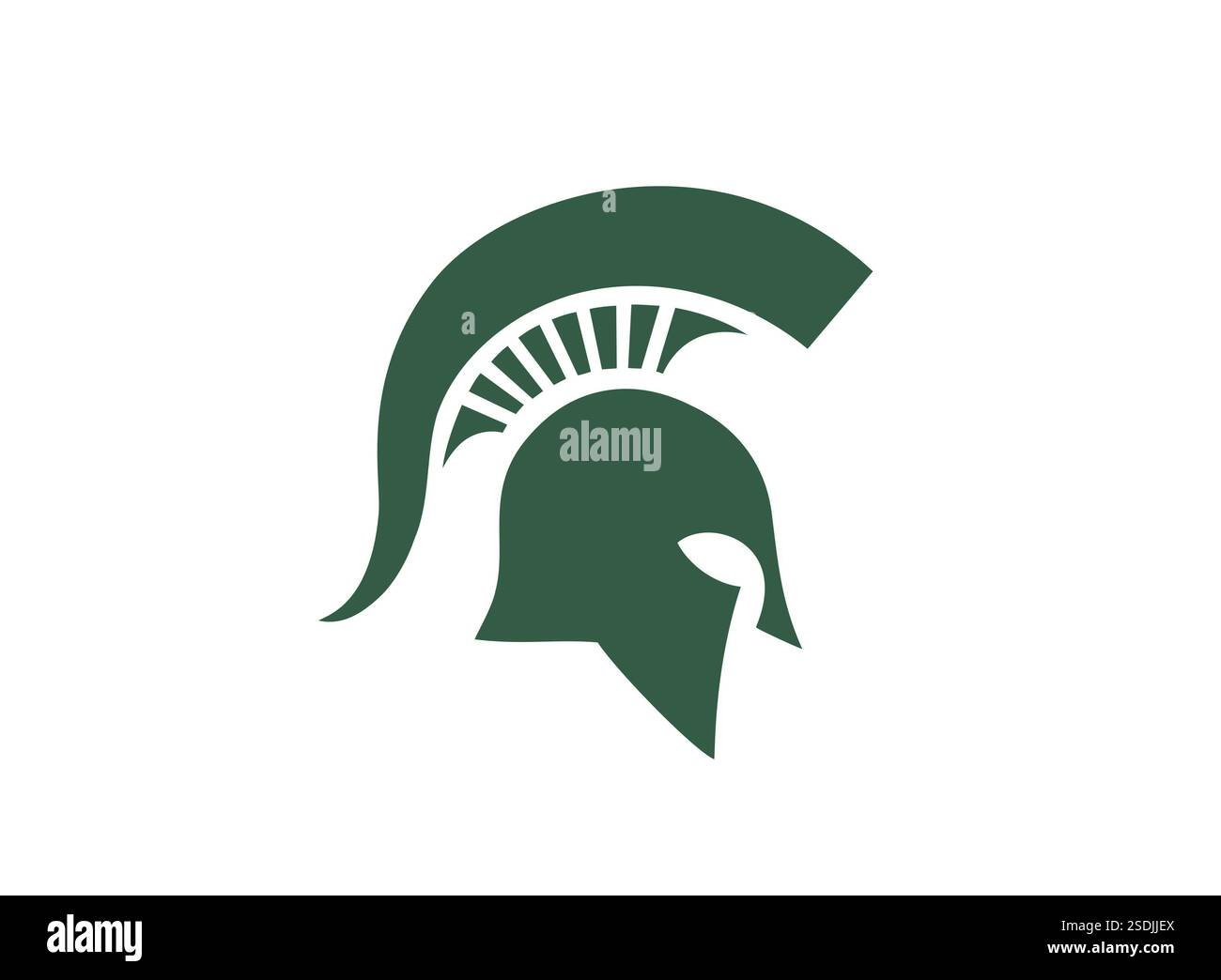 Rotated to right, Michigan State Spartans Logo 1977, American colleges ...