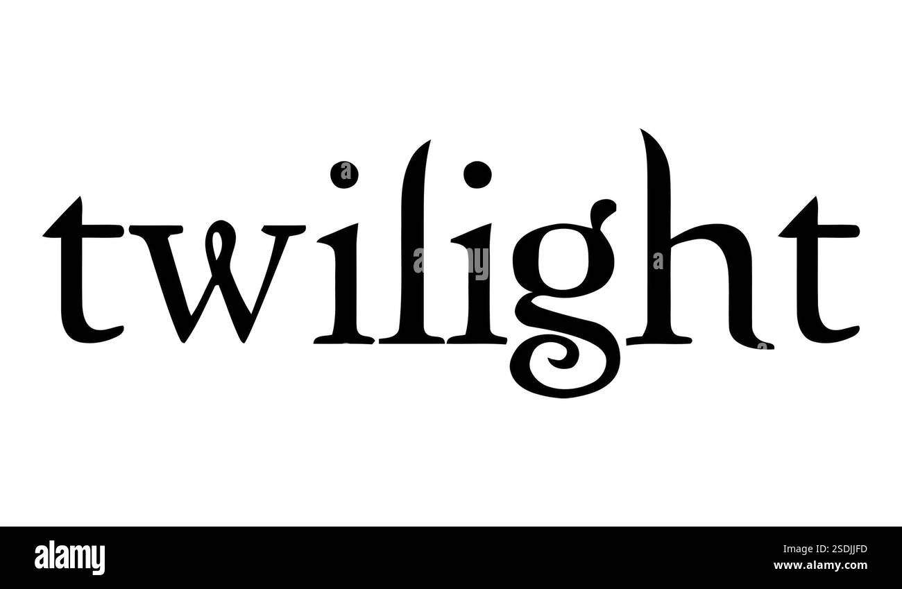 Twilight symbol, Logo Stock Photo - Alamy