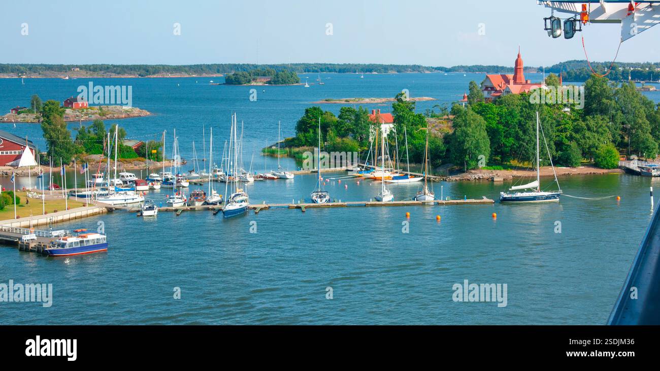 Islands in the Baltic Sea near Helsinki in Finland Stock Photo - Alamy