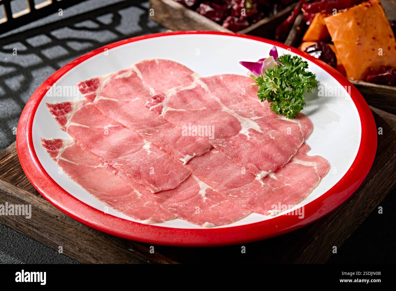 Premium Beef Brain Slices Stock Photo - Alamy