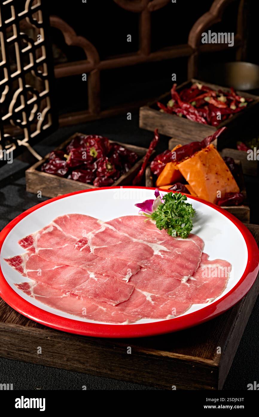 Premium Beef Brain Slices Stock Photo - Alamy