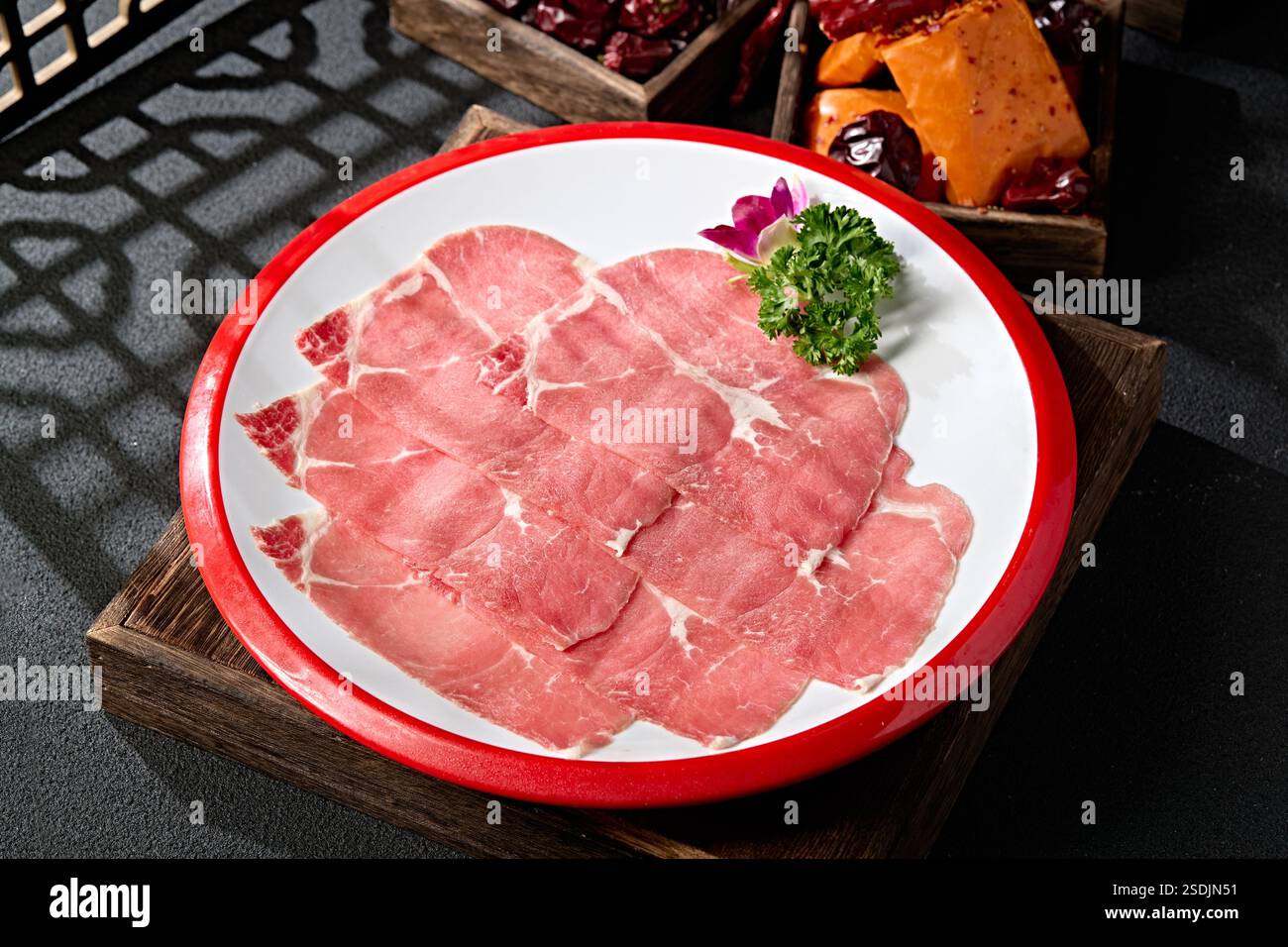 Premium Beef Brain Slices Stock Photo - Alamy