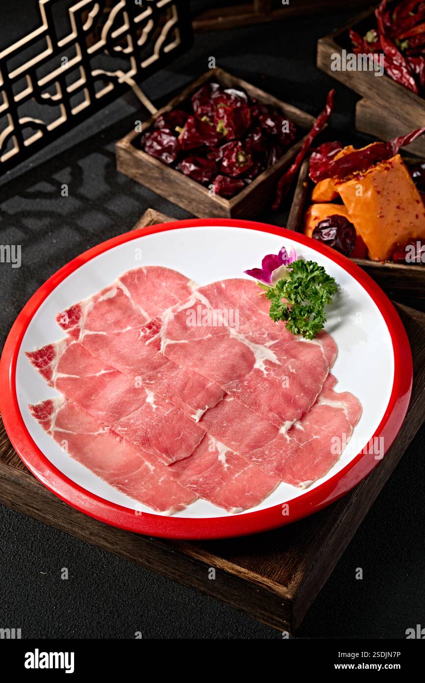Premium Beef Brain Slices Stock Photo - Alamy