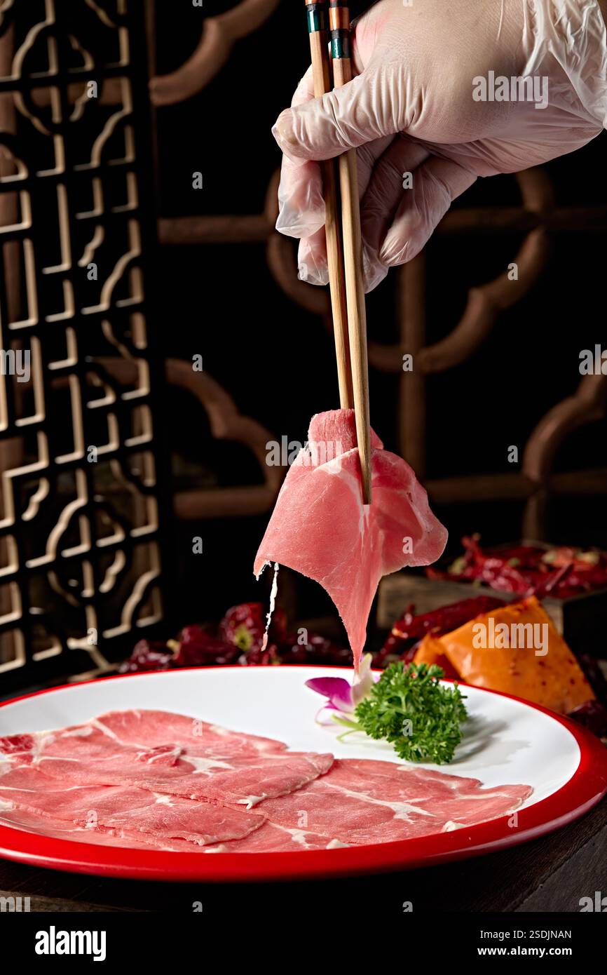 Premium Beef Brain Slices Stock Photo - Alamy