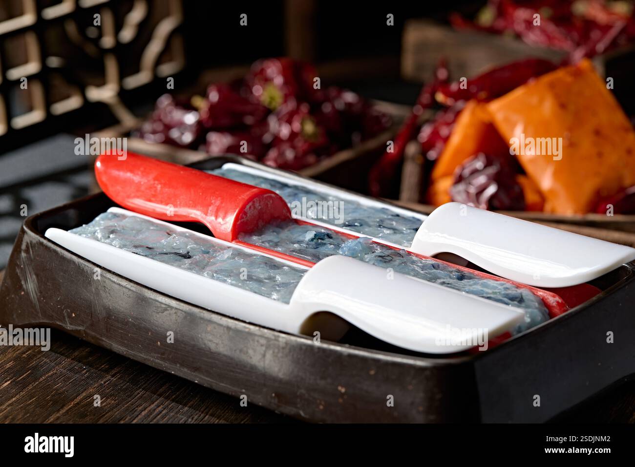 Hot pot ingredients Black tiger shrimp Black tiger shrimp paste Stock ...