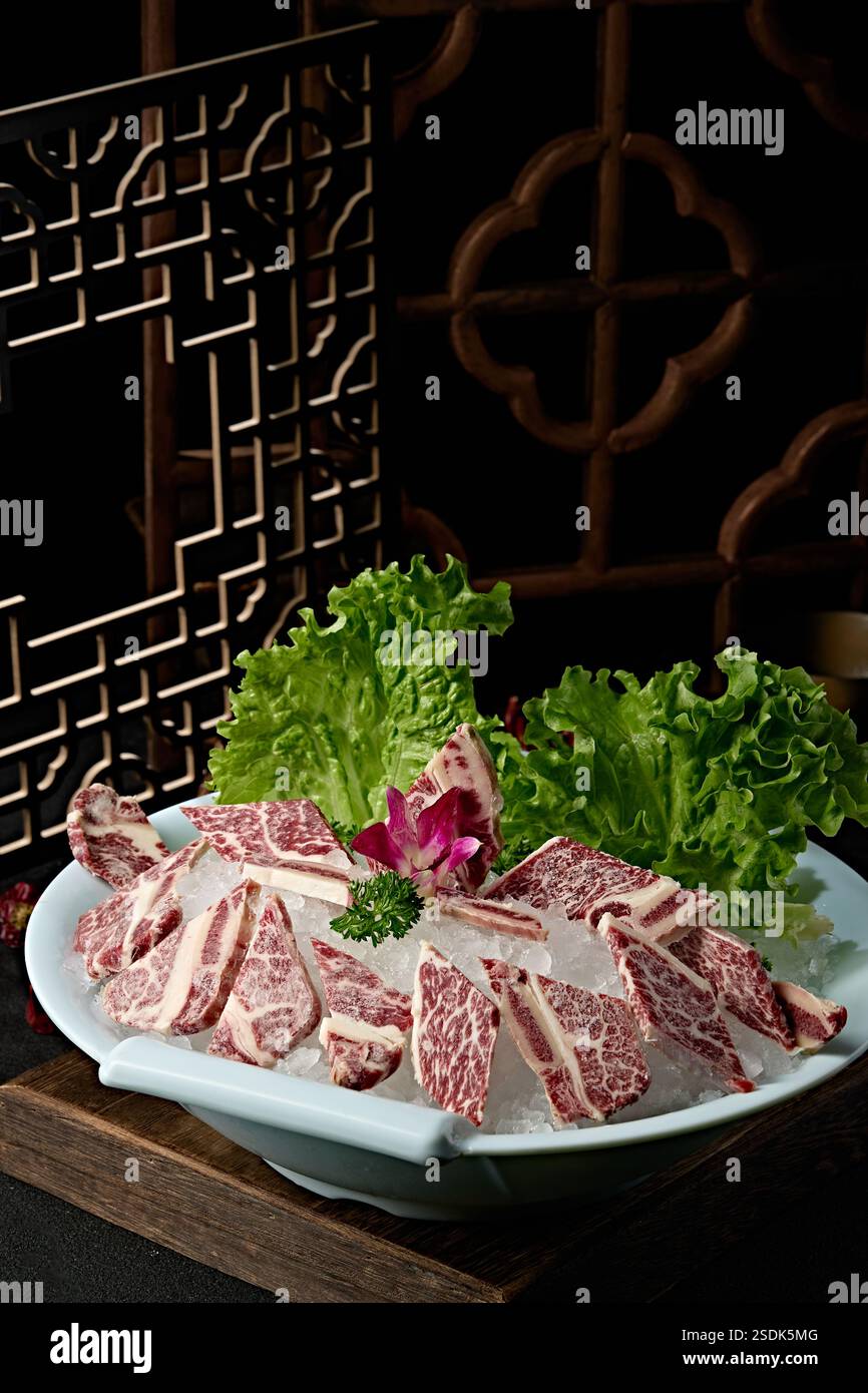 Wagyu cowboy ribs hi-res stock photography and images - Alamy