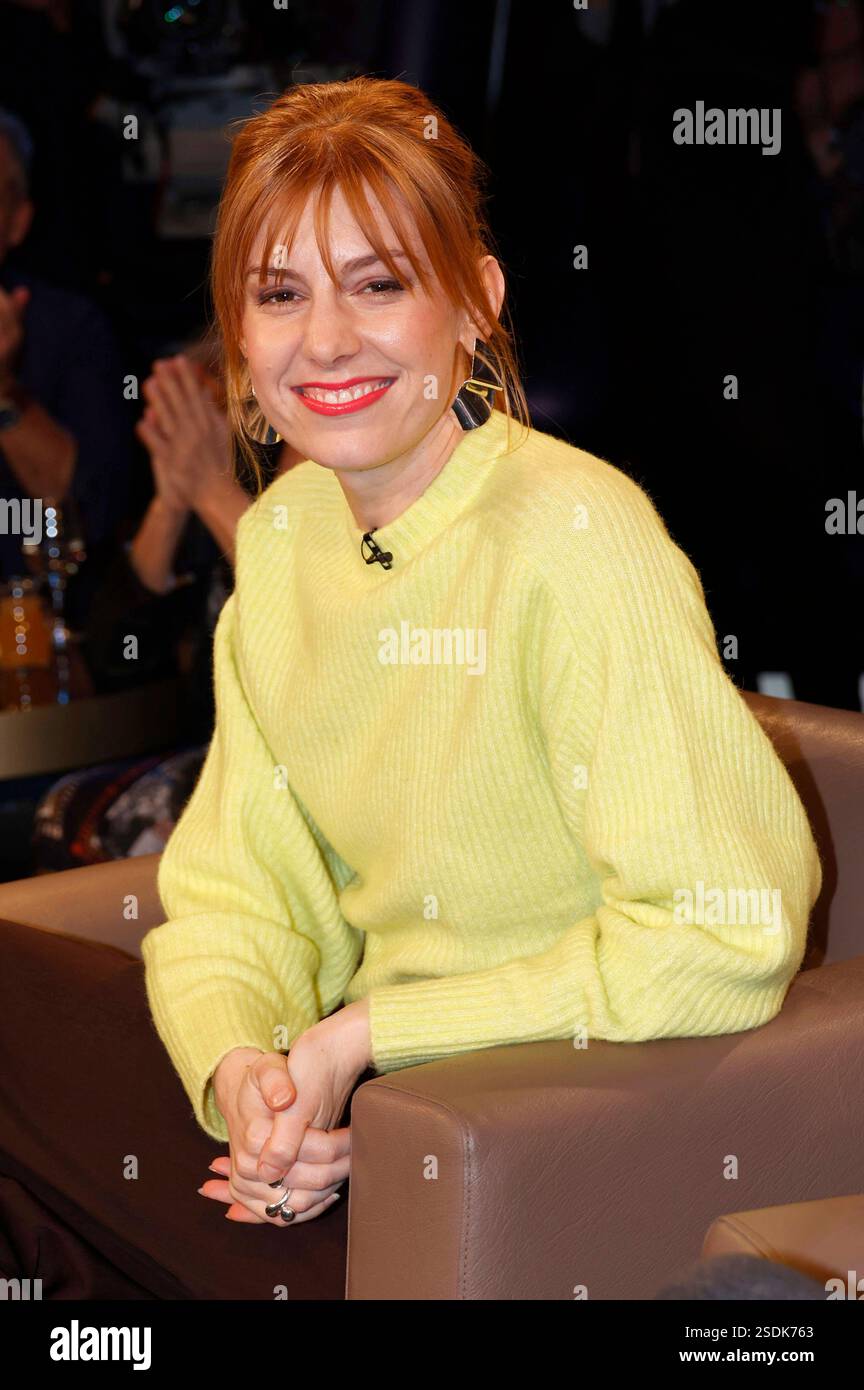 Eva Schulz bei der Aufzeichnung der NDR Talk Show im NDR Fernsehstudio ...