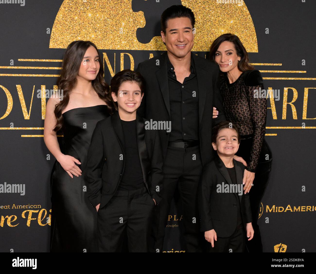 Hollywood, California, USA. 07th Feb, 2025. (L-R) Gia Lopez, Dominic ...