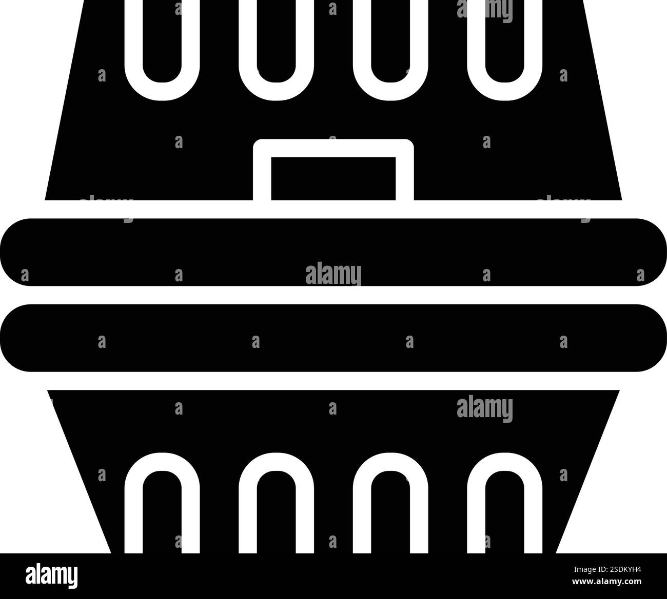 Out of the box vector icon Black and White Stock Photos & Images - Alamy