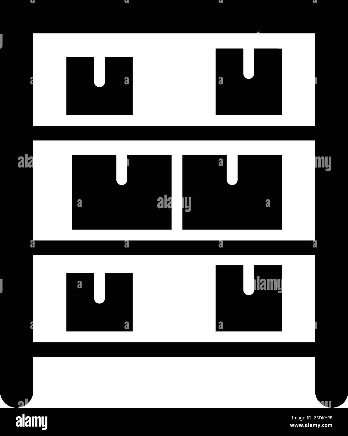 Rack Vector Icon Design Illustration Stock Vector Image & Art - Alamy