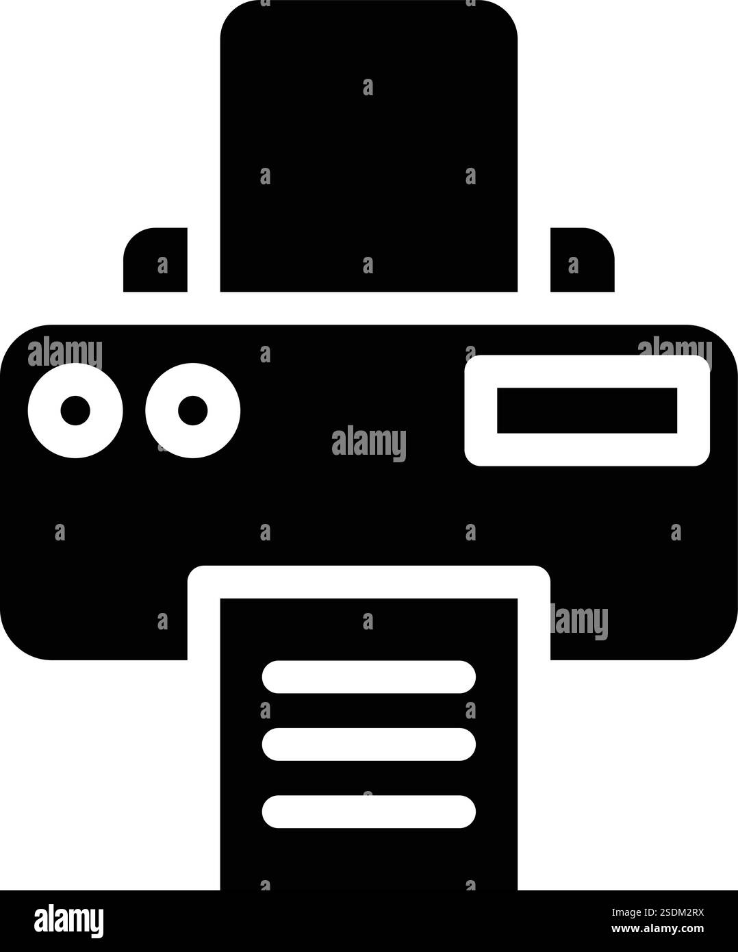 Printer Vector Icon Design Illustration Stock Vector Image & Art - Alamy