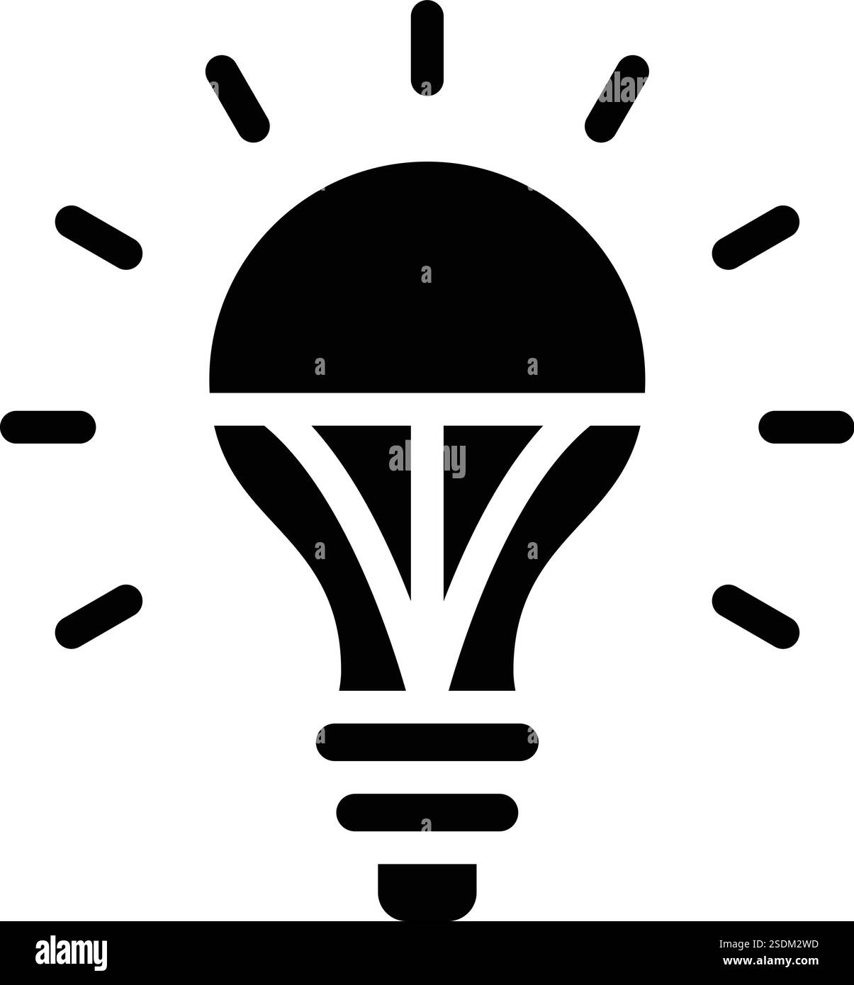 Led bulb Vector Icon Design Illustration Stock Vector Image & Art - Alamy