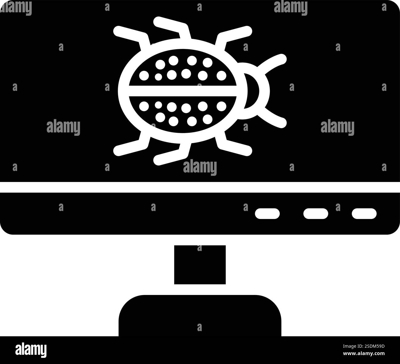 Cyber attack icon Black and White Stock Photos & Images - Alamy