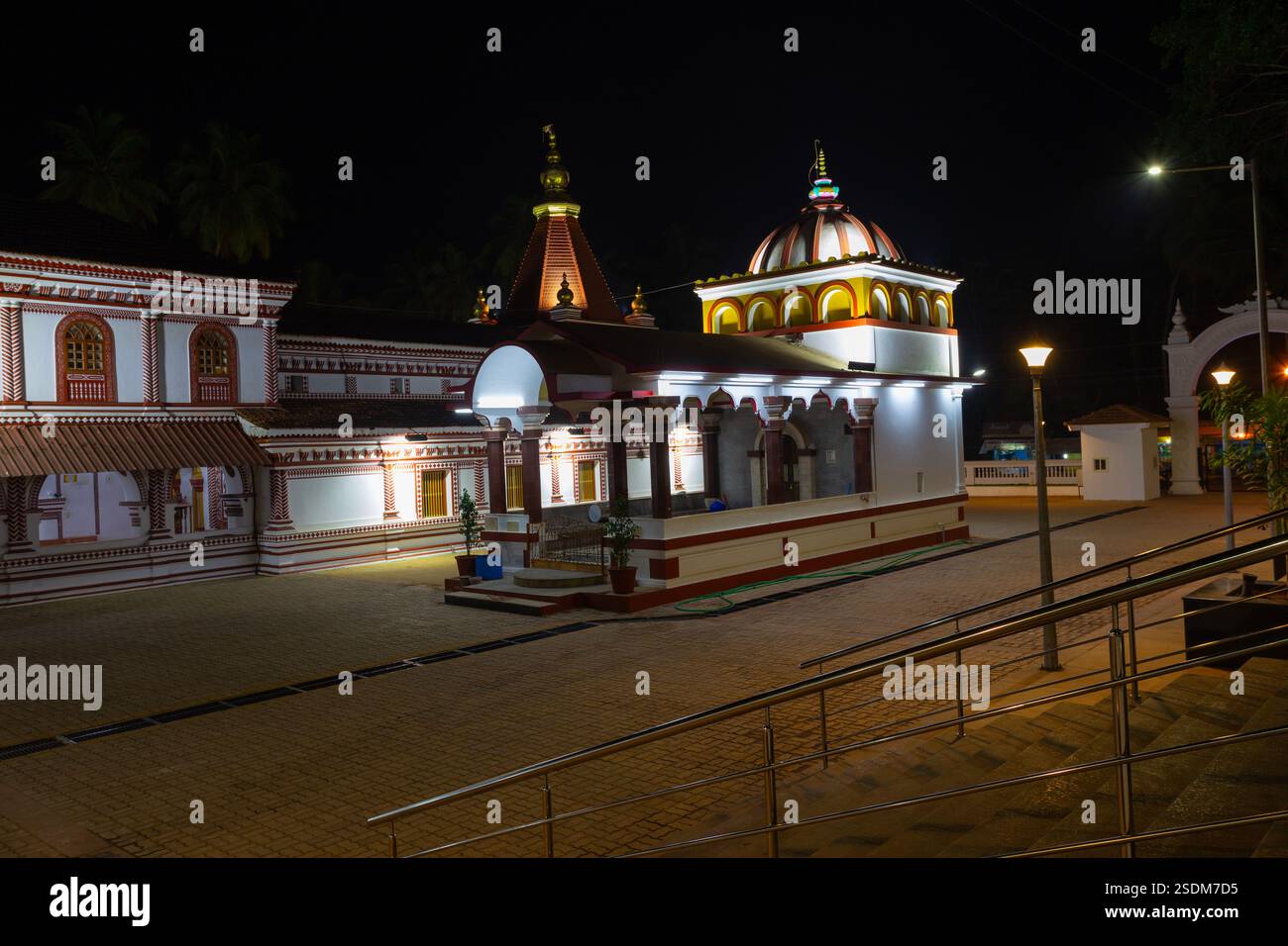 The Shri Morjai temple is situated in Morjim Stock Photo - Alamy