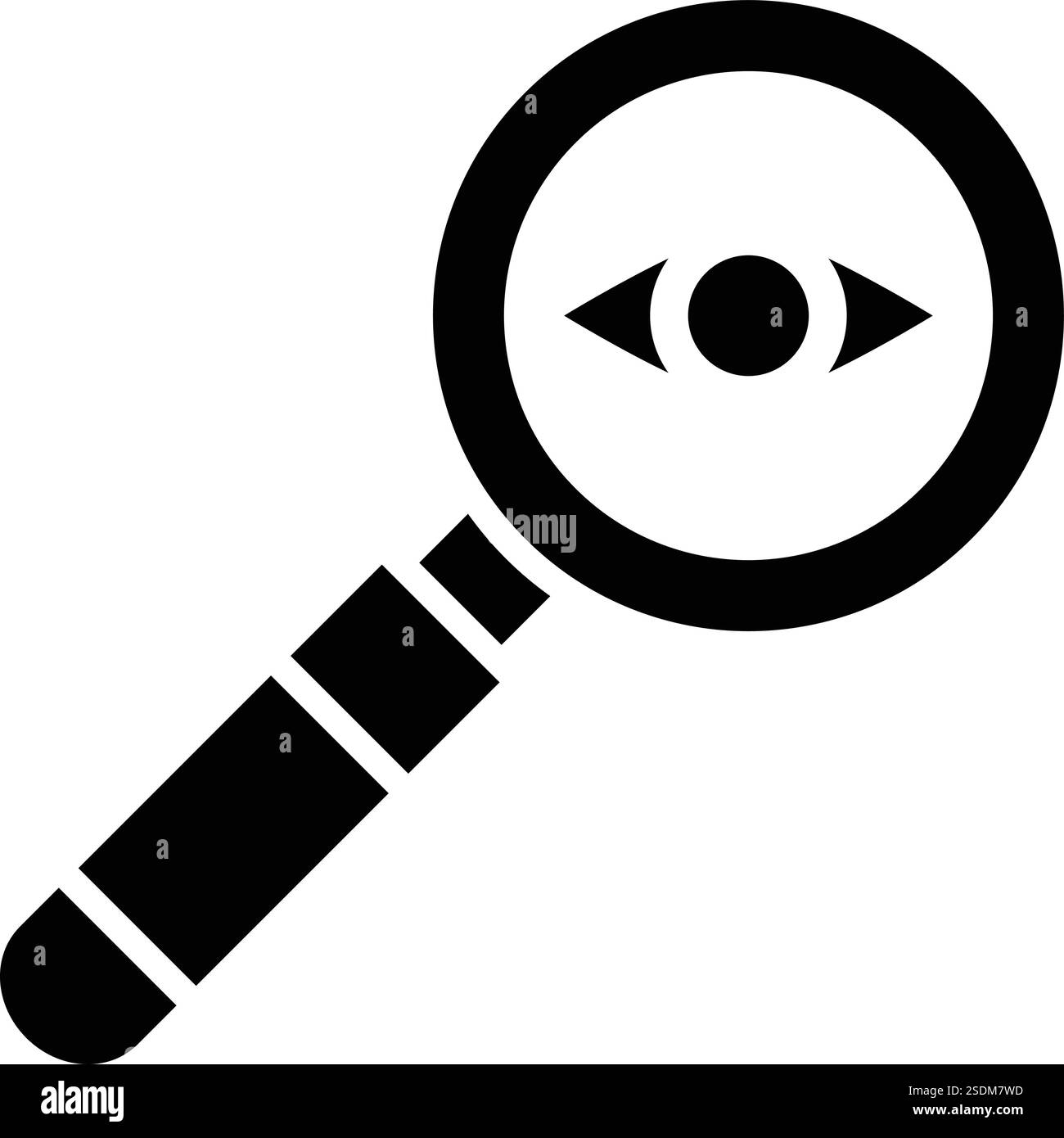 Eye Test Vector Icon Design Illustration Stock Vector Image & Art - Alamy