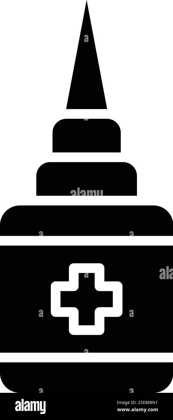 Nasal Spray Vector Icon Design Illustration Stock Vector Image & Art ...