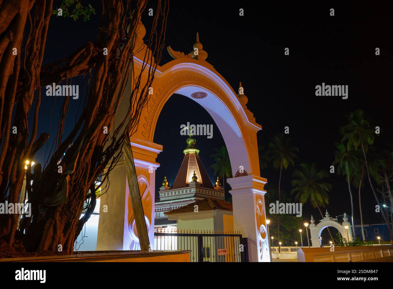 The Shri Morjai temple is situated in Morjim Stock Photo - Alamy