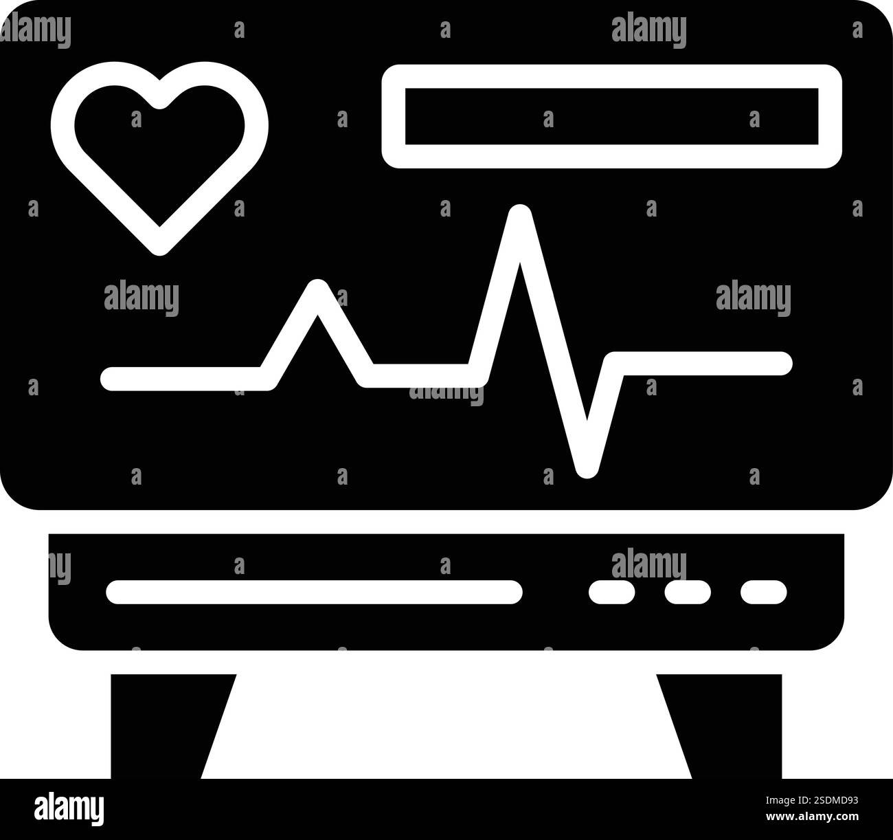 Monitoring icons Black and White Stock Photos & Images - Alamy