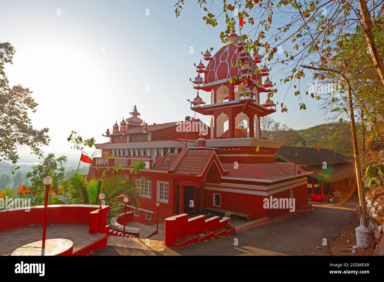 India, Goa, 8 March 2017. Maruti Temple (Hanuman Temple) in Panjim ...