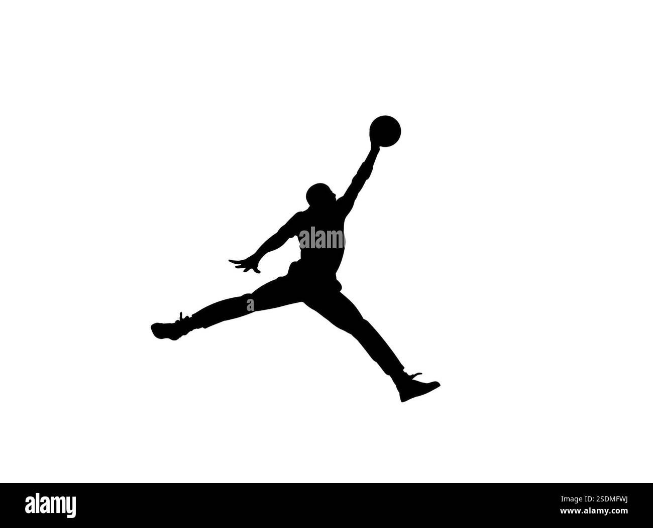 Rotated to right, Air Jordan Sneaker Logo, Logo Stock Photo - Alamy