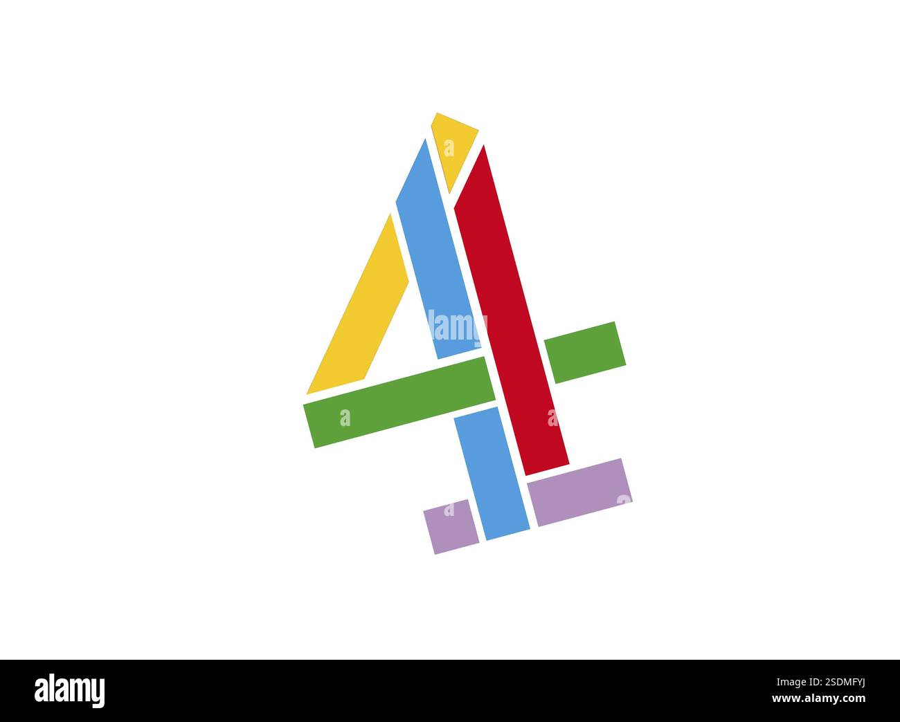 Rotated to left, Channel 4 Logo 1982, Media & TV, Old Logo from 1982 ...