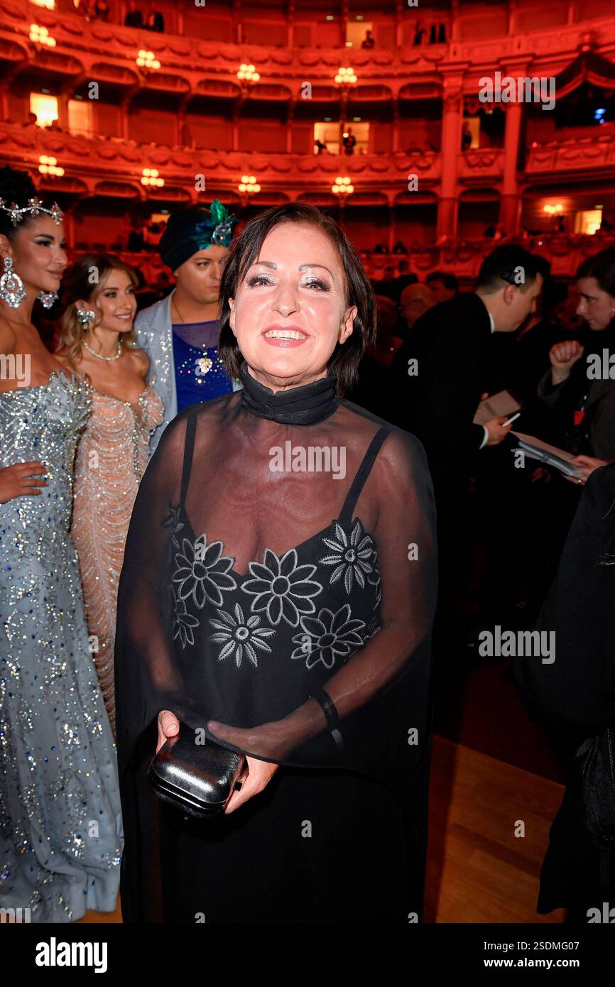 Ute Freudenberg beim Semper Opernball am 07.02.2025 in Dresden Stock ...