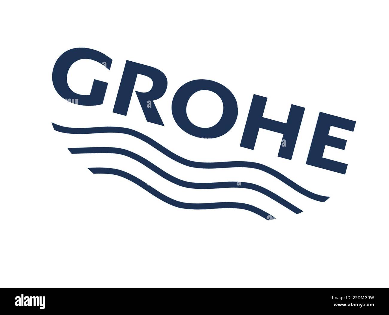 Rotated to right, GROHE Logo, Logo Stock Photo - Alamy